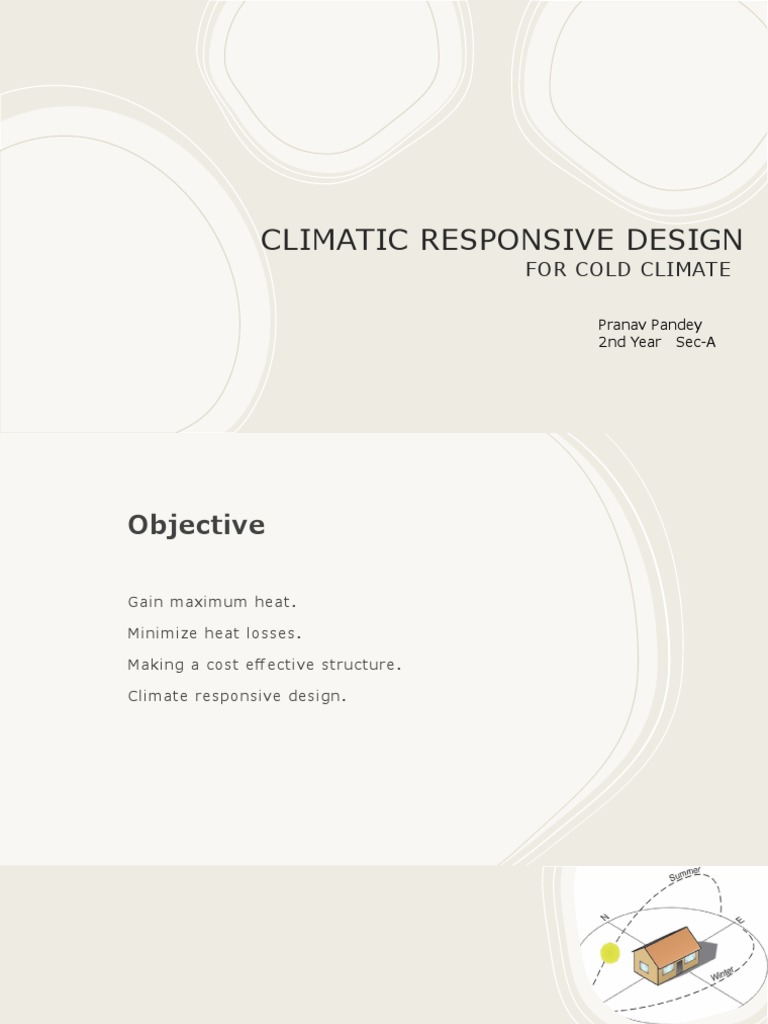 Cold Climate Design for Heat Efficiency | PDF | Home & Garden | Self ...