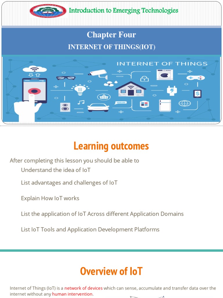 IOT4-Understanding IoT Applications and Challenges | PDF | Internet Of Things | Computer Network