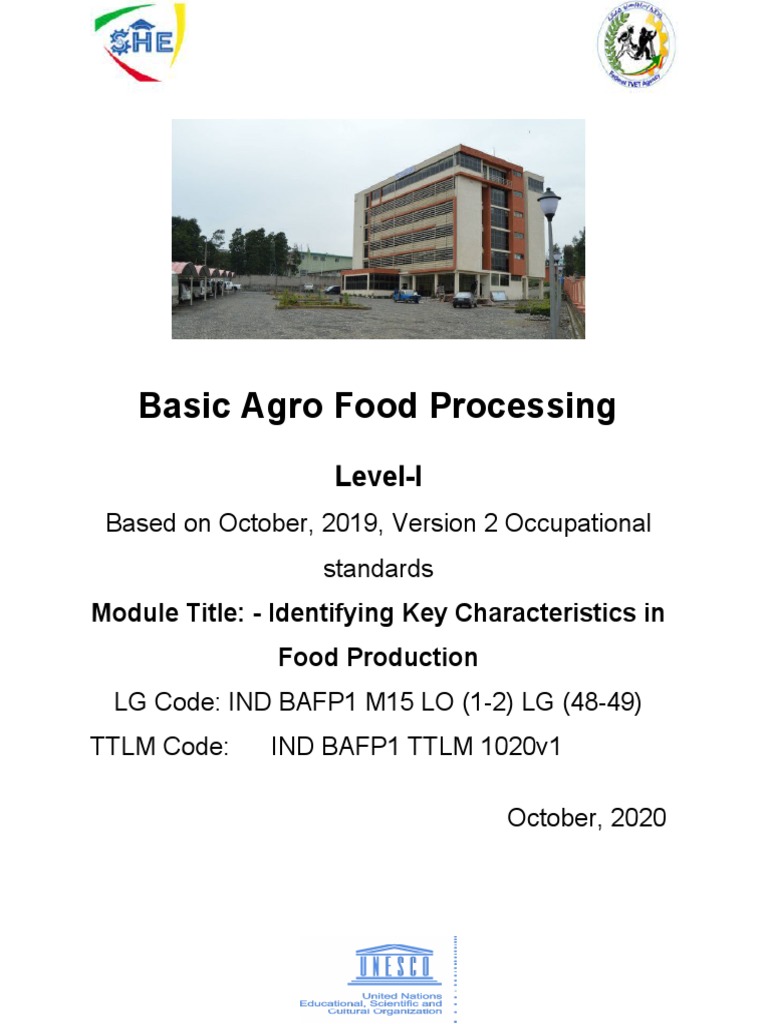 M15 Final Food Production | PDF | Fermentation | Foods