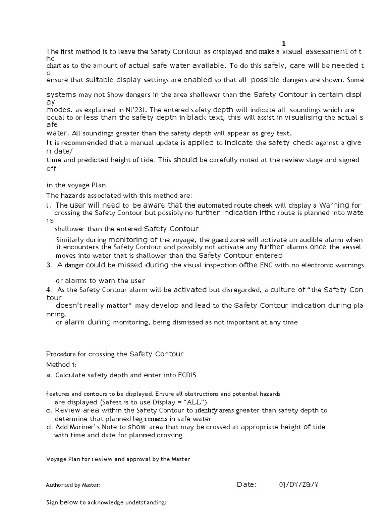 Crossing Safety Contour | PDF | Safety