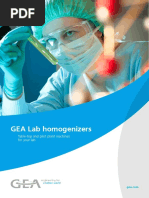 GEA Niro Soavi Panda Plus Homogenizer Brochure | PDF | Valve | Pressure