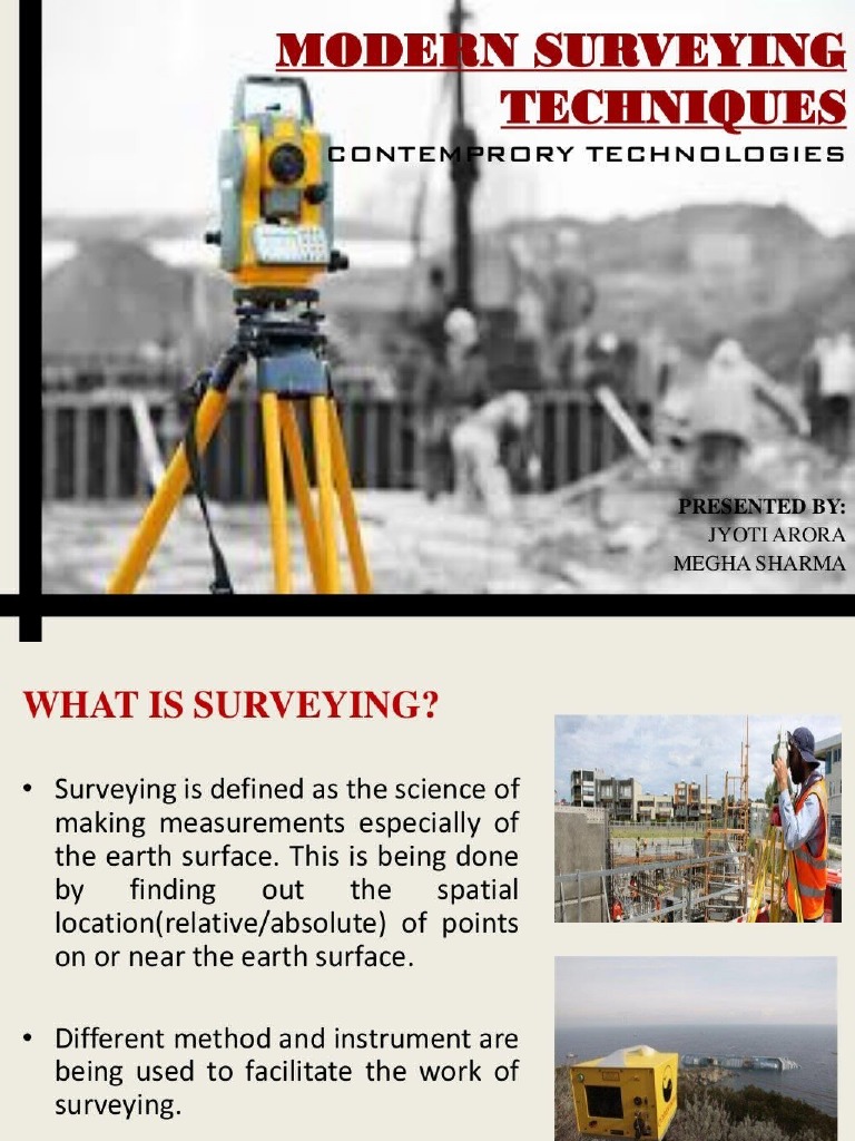 Modern Surveying Techniques | PDF