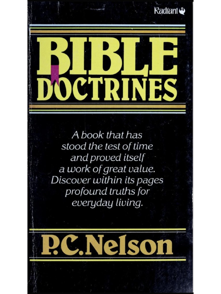Bible Doctrines | PDF