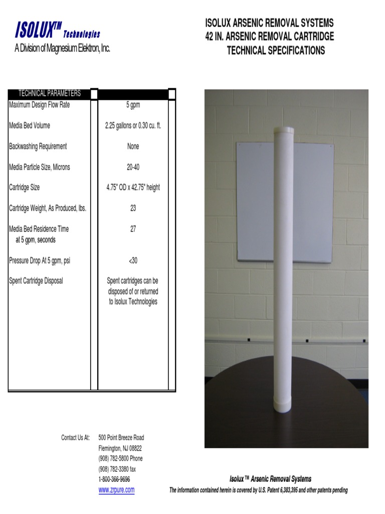 Isolux: A Division of Magnesium Elektron, Inc | PDF