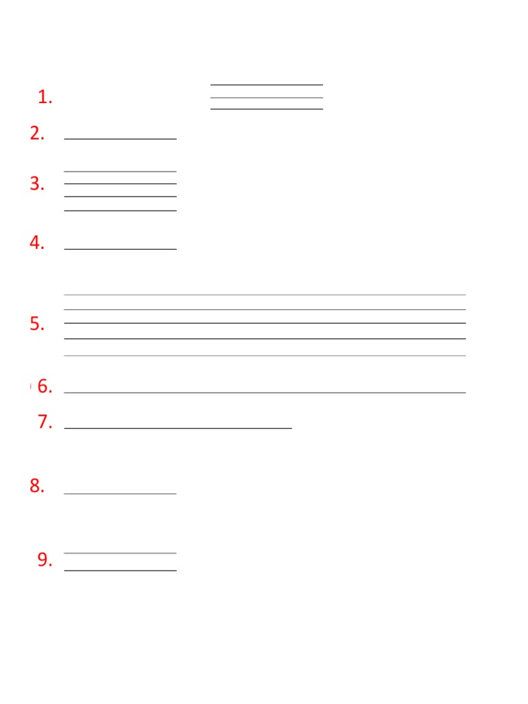 Blank Letter Format | PDF