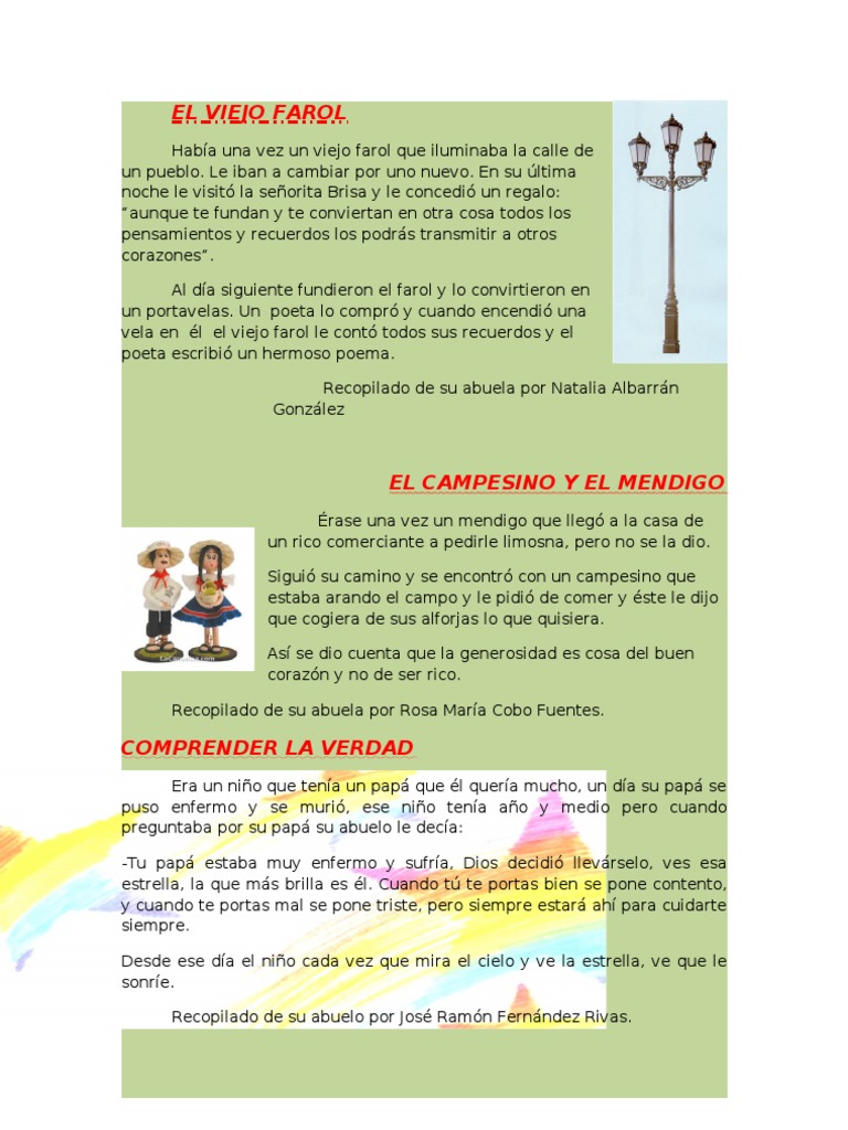 Cuentos de Los Abuelos1C | PDF