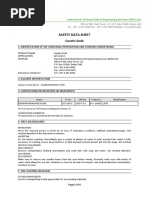 Caustic Soda Safety Data Sheet | PDF | Sodium Hydroxide | Dangerous Goods