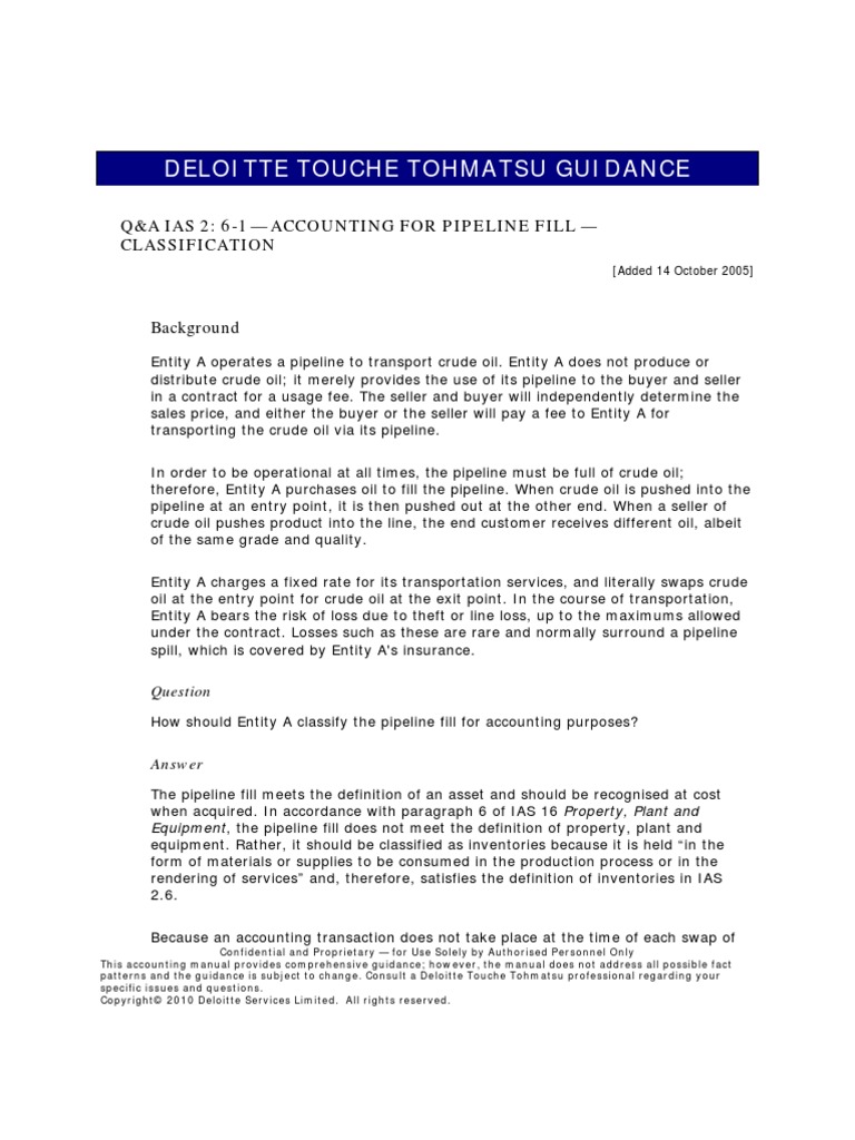 Deloitte Guide IASs | PDF | Inventory | International Financial ...
