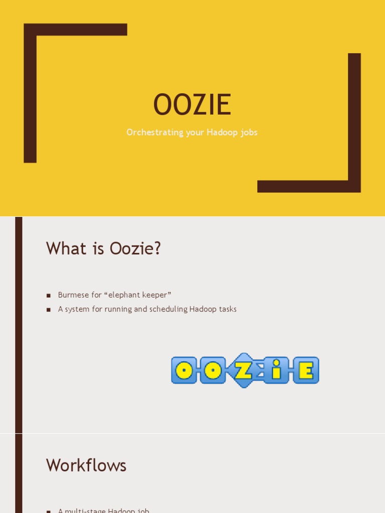 Oozie: Orchestrating Your Hadoop Jobs | PDF | Apache Hadoop | Computer Data