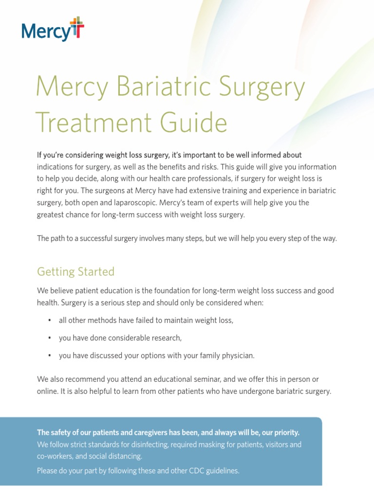 Mercy Bariatric Surgery Mercy Bariatric Surgery Treatment Guide ...