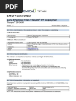 MSDS ShaliSlip | PDF | Personal Protective Equipment | Chemistry
