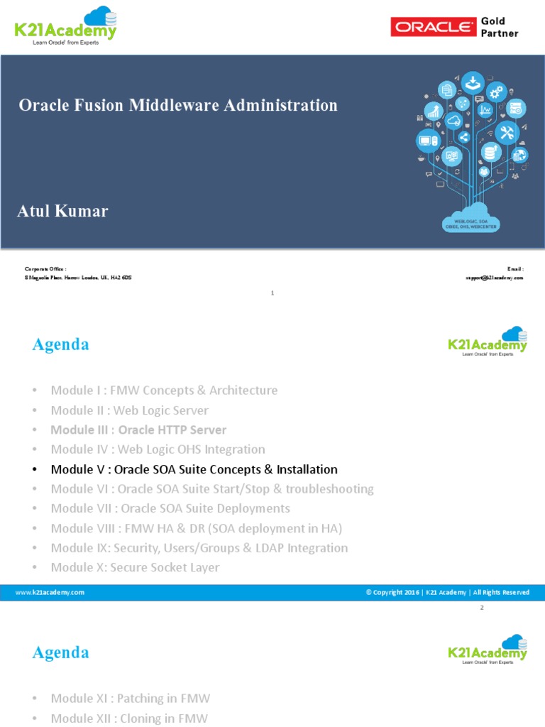 Module 5 SOA Installation Ed3 | PDF | Databases | Database Schema