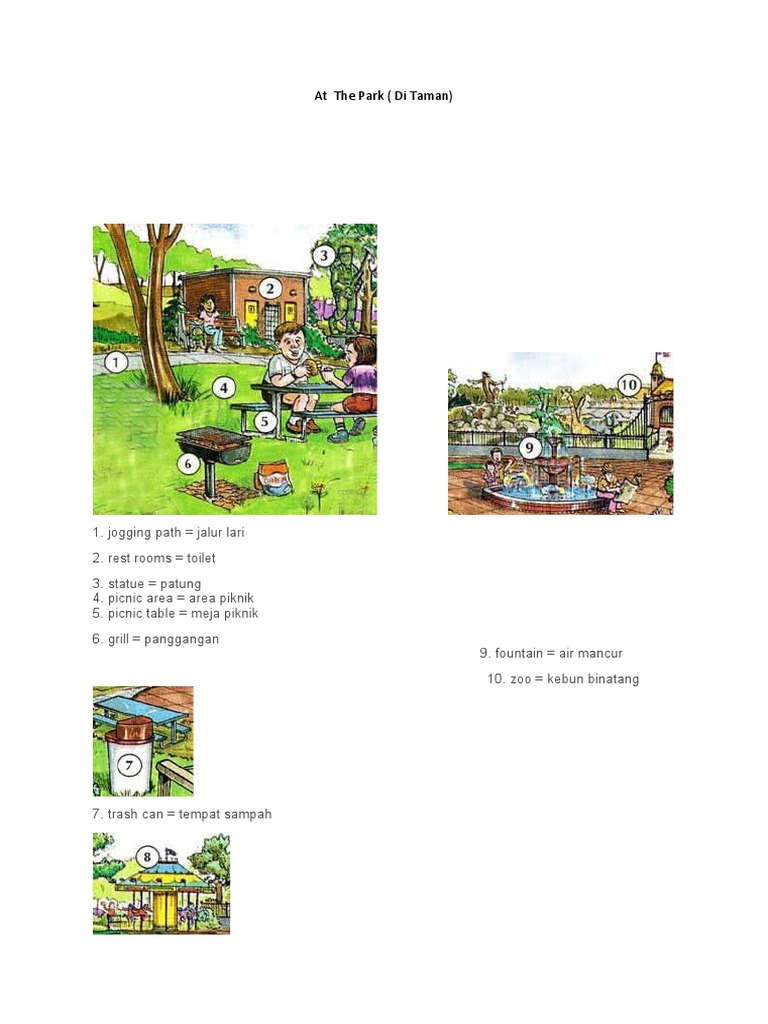 At The Park (Di Taman) | PDF