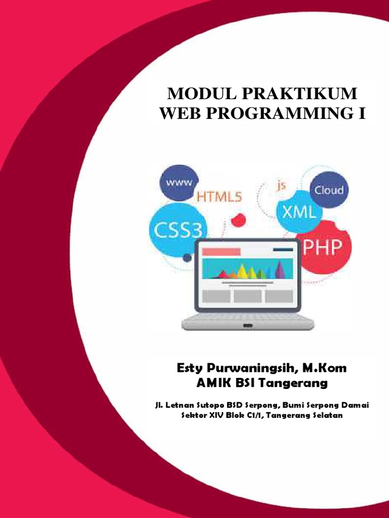 Modul Web Programming I - Esty Purwaningsih - 2 | PDF