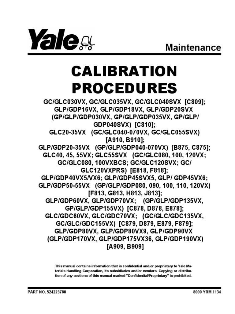Calibration Procedures - (04-2014) - Us-En | PDF | Elevator | Liquefied ...
