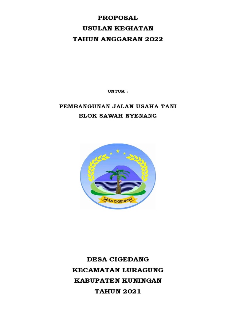 Proposal Jut 2022 | PDF