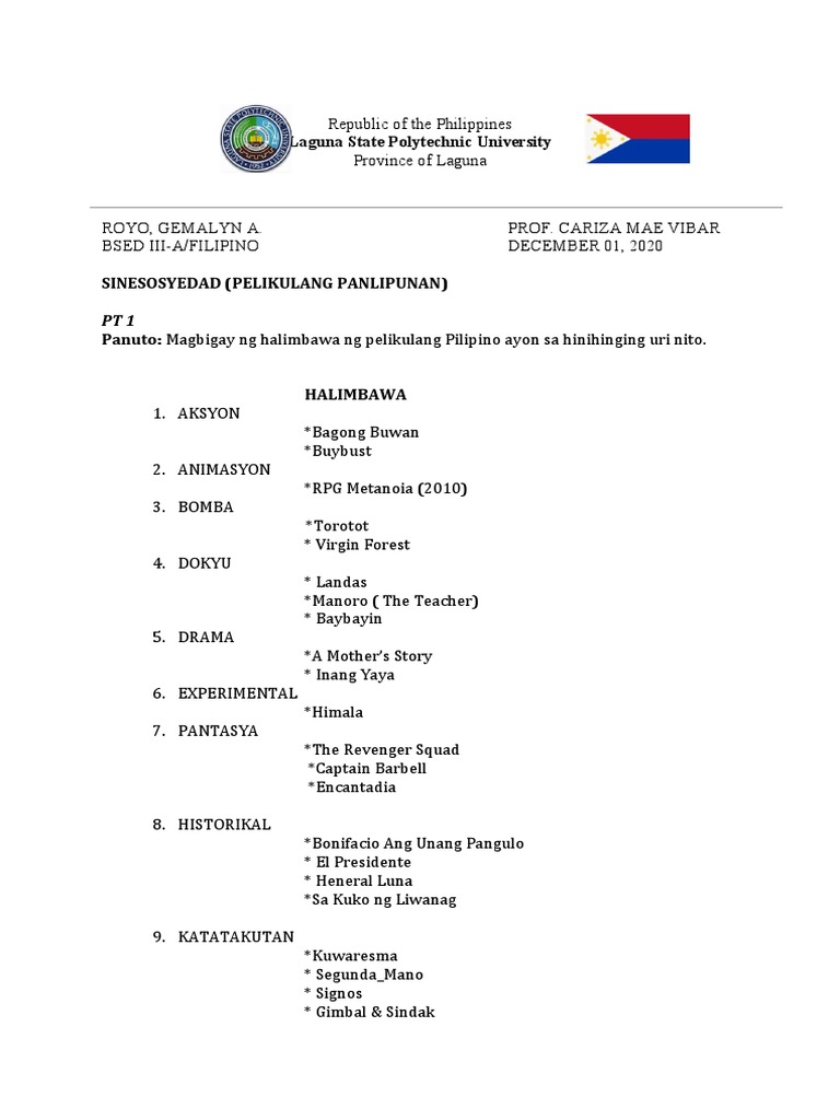 SINESOS Activity1 | PDF