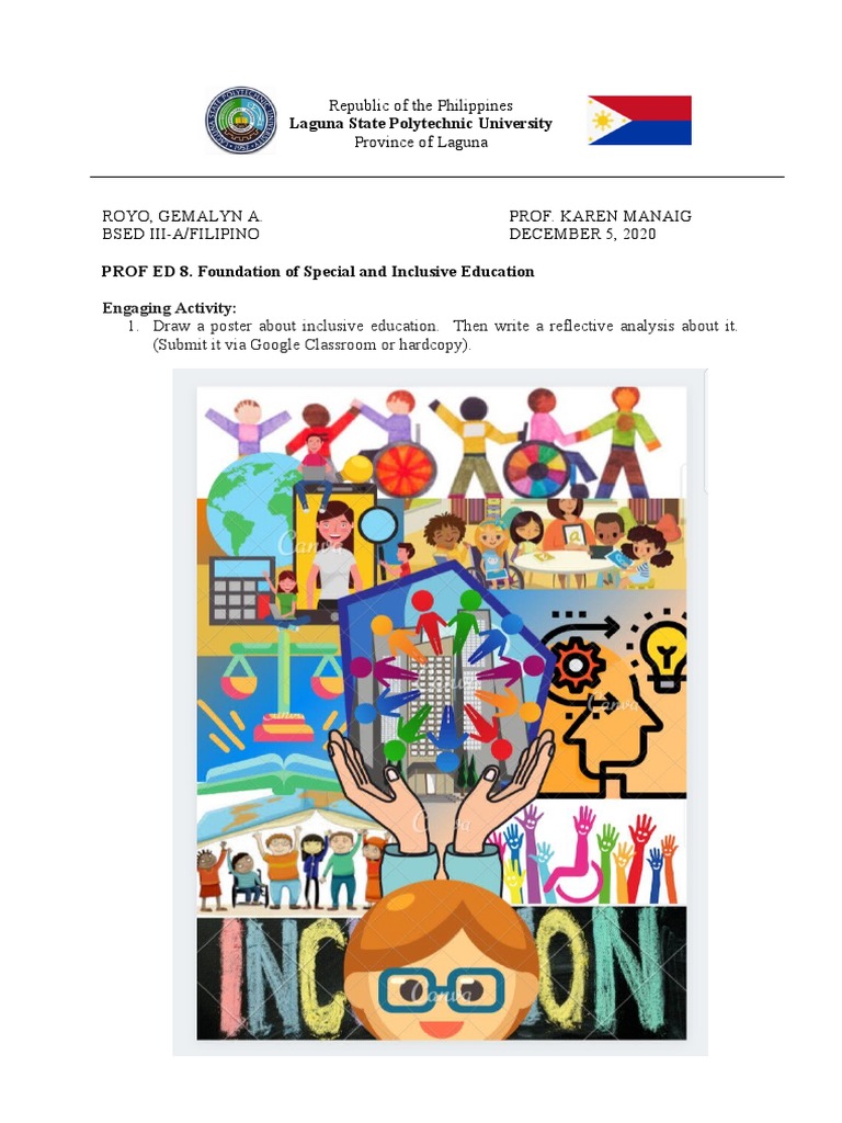 Profed 8 - Engaging Act 1 - Module 2 | PDF | Inclusion (Education ...