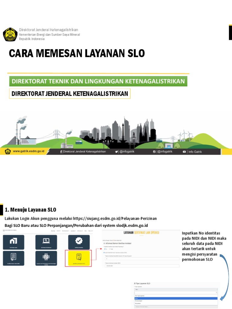 Panduan Lengkap Layanan SLO dari Permohonan hingga Penerbitan | PDF