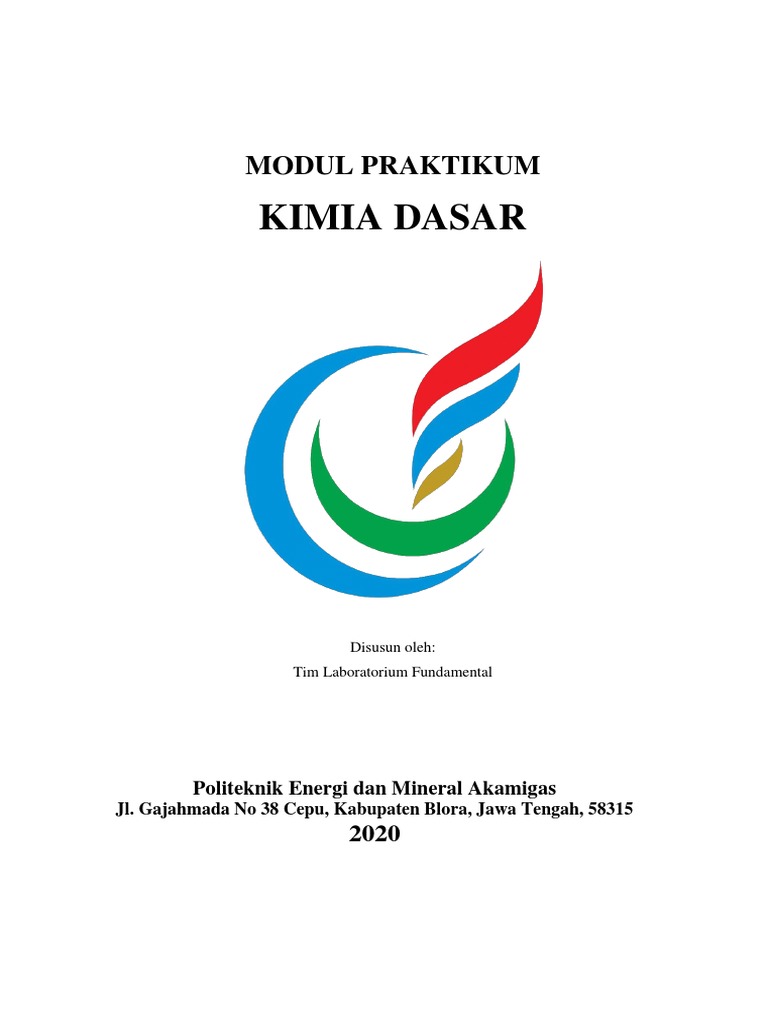 Modul Praktikum Kimia Dasar - 2019 - OK | PDF