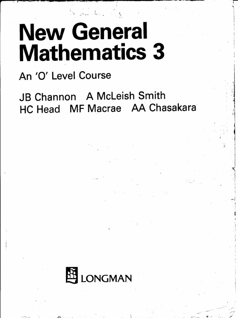 New General Mathematics 3 | PDF | Equations | Cartesian Coordinate System