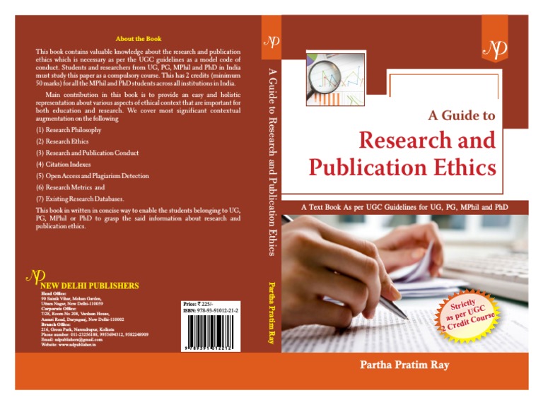 Research and Publication Ethics Cover | PDF | Cognition