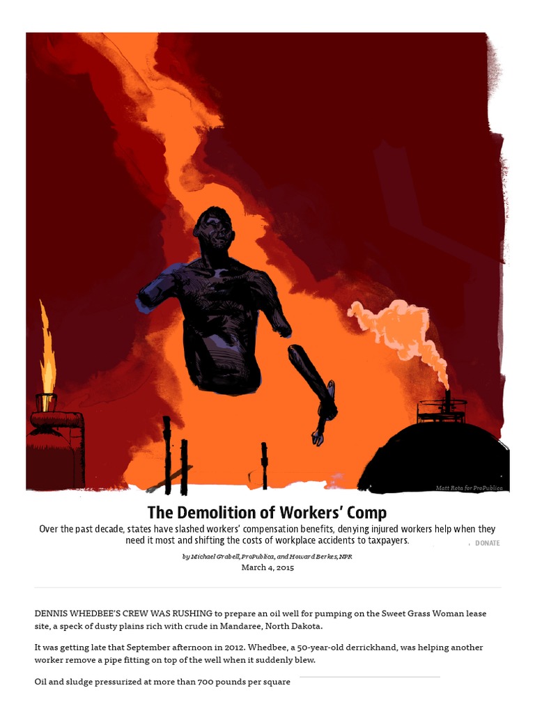 The Demolition of Workers' Compensation - ProPublica | PDF | Workers ...