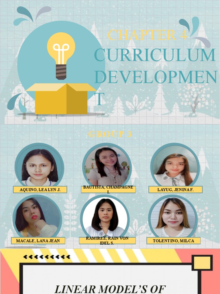 Chapter 4 Curriculum Development Beed3a | PDF | Curriculum | Cognition