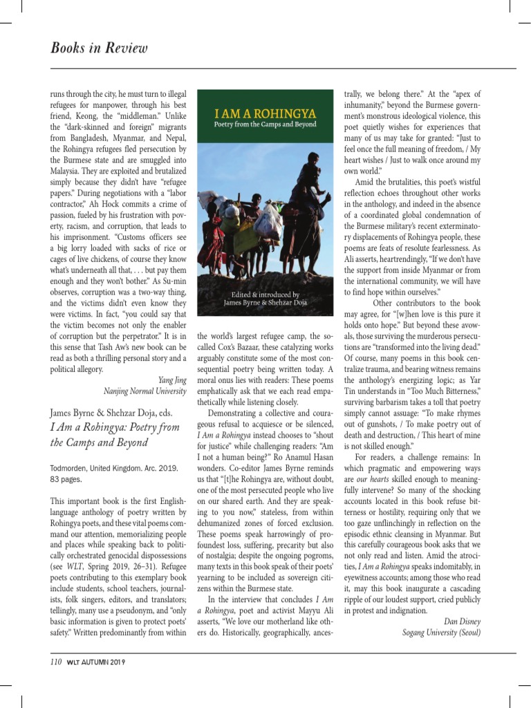 James Byrne and Shehzar Doja Eds I Am A | PDF | Rohingya People | Myanmar