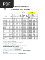 HPCL Bitumen and Fuel Price List 2025 | PDF | Sales | Payments