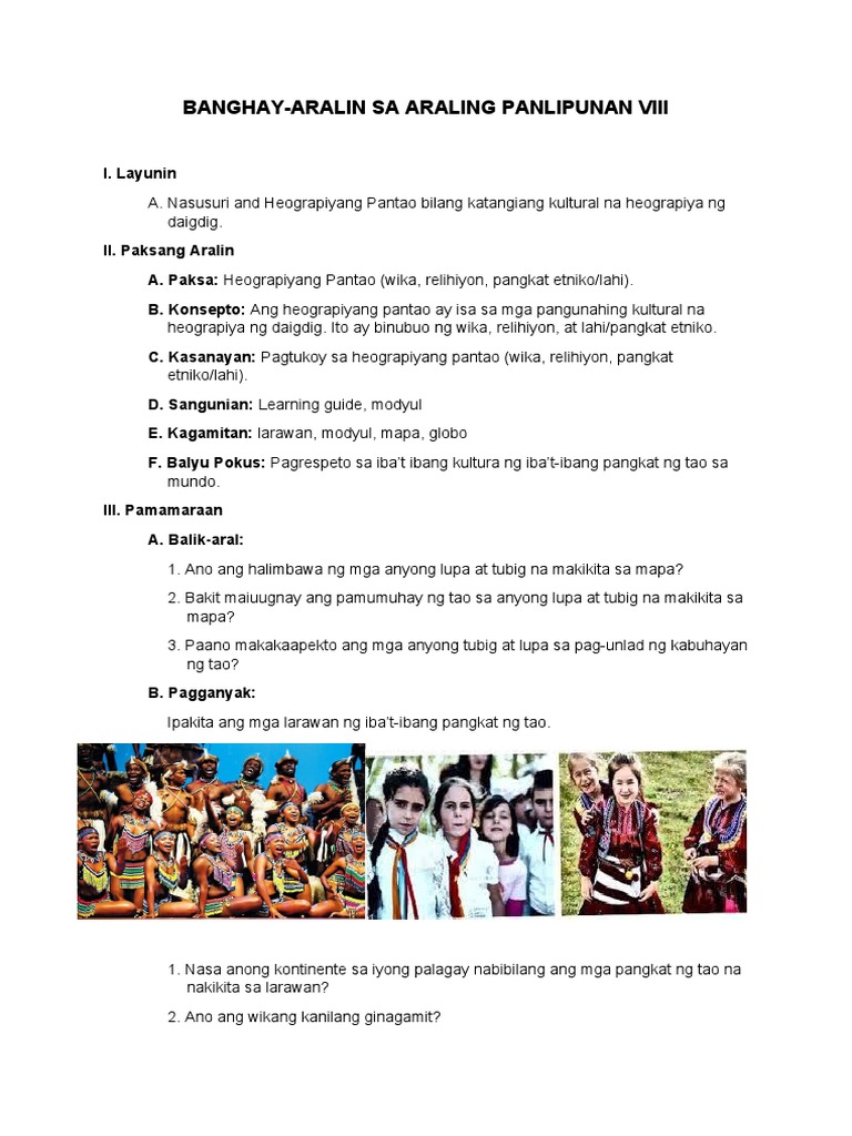 Lesson Plan Geography | PDF