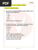 LPUNEST (B.tech) Previous Year Question Paper | PDF | Pronoun | Adjective
