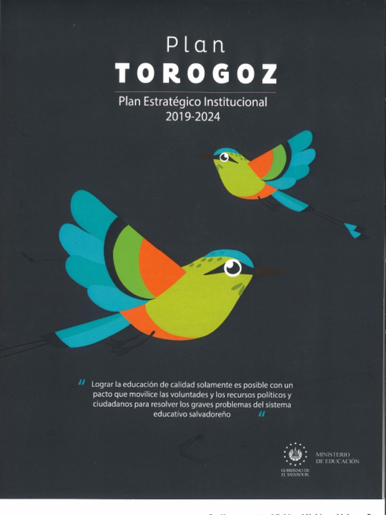 Plan Torogoz Resumen | PDF