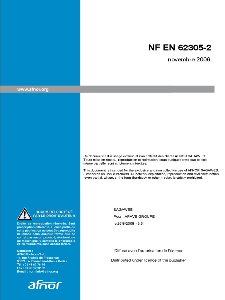 En 62305-2 Evaluation Du Risque | PDF