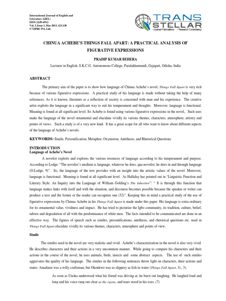 1362469790-19.CHINUA ACHEBE - Full | PDF | General Fiction
