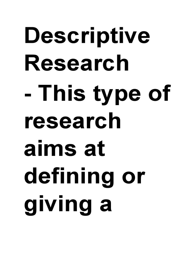 Descriptive Research Report | PDF | Equity (Finance) | Sole Proprietorship