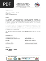 Resolution Requesting Monoblock Chairs | PDF | Government