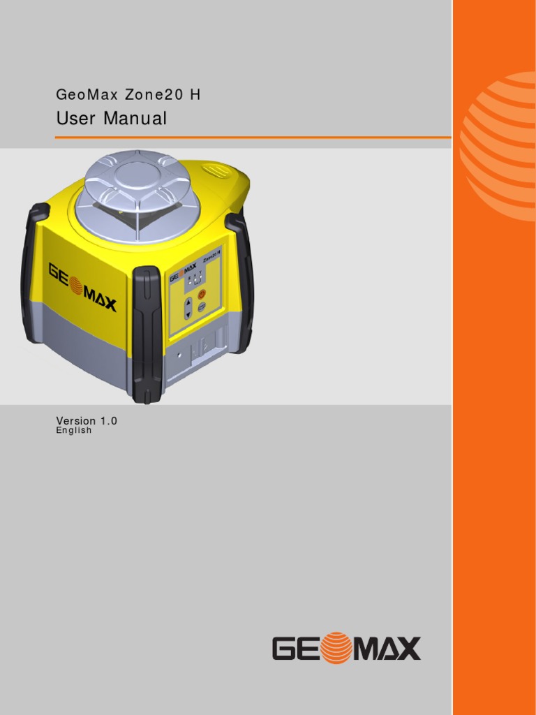 User Manual: Geomax Zone20 H | PDF | Radio | Electromagnetic Compatibility
