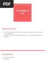 Cambridge A2 KEY Practice Tests | PDF