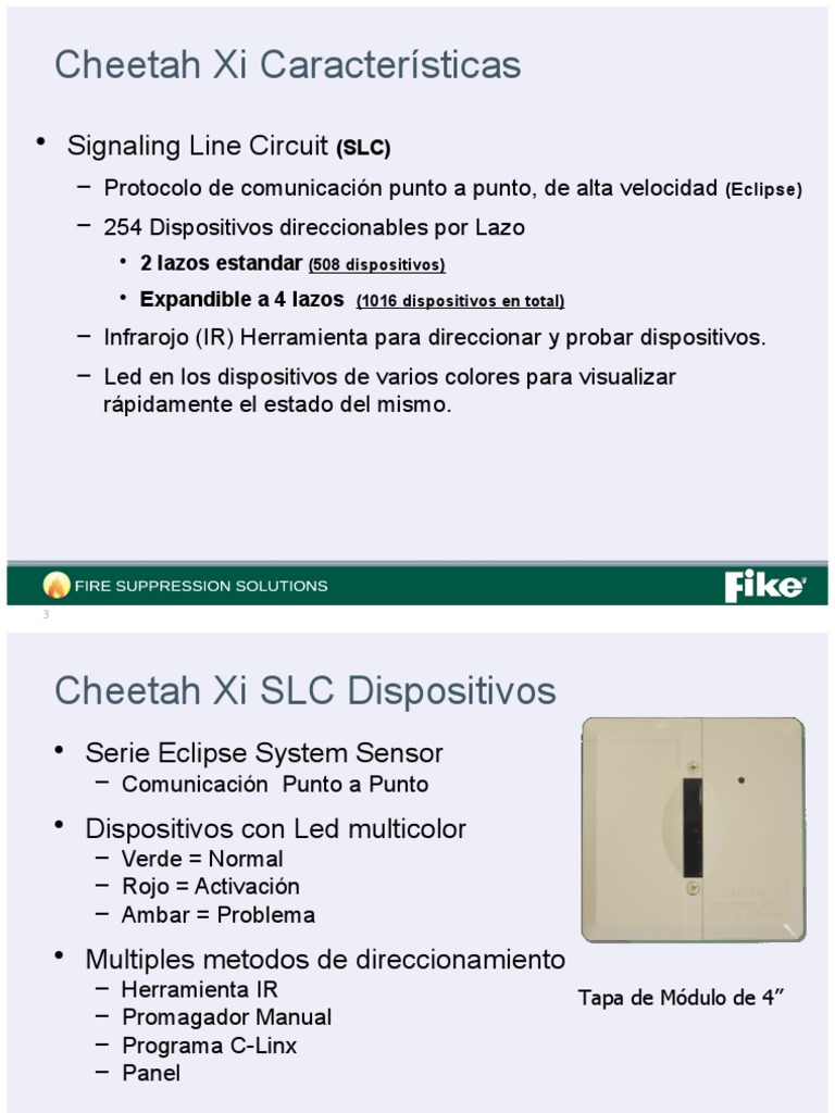 Capacitación Cheetah Xi 2019 | PDF | Diodo emisor de luz ...