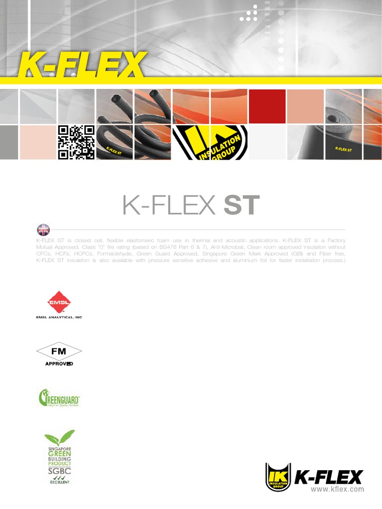 K-Flex Rubber Insulation Catalog | PDF | Thermal Insulation | Thermal ...