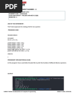 Practical File On C | PDF | Computer Engineering | Software Development