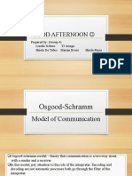 Osgood-Schramm Communication Model | PDF