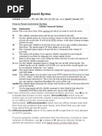 MS DOS Command List | PDF | Computer File | Computing