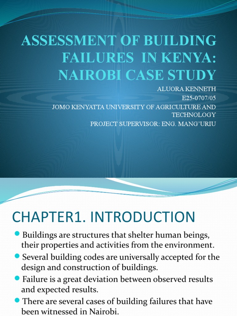 Nairobi Building Failures Study | PDF | Economic Sectors