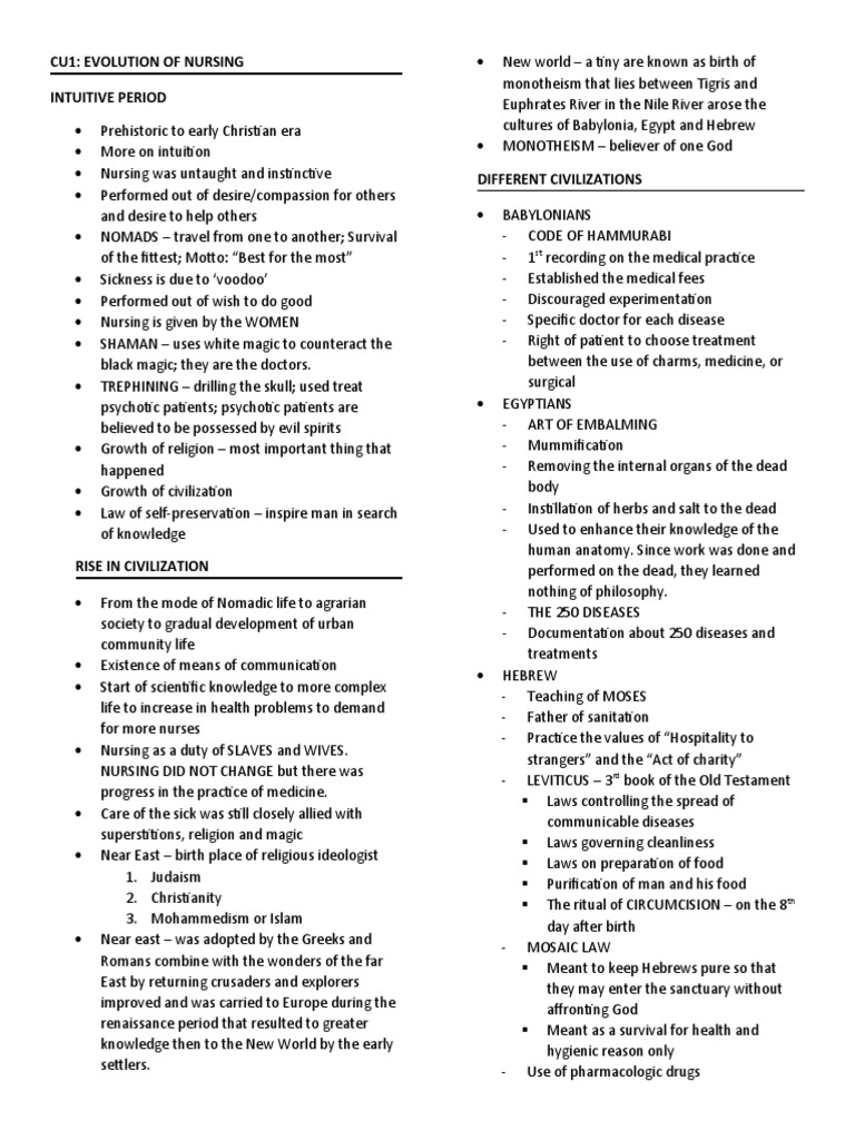 TFN Reviewer | PDF | Nursing | Theory