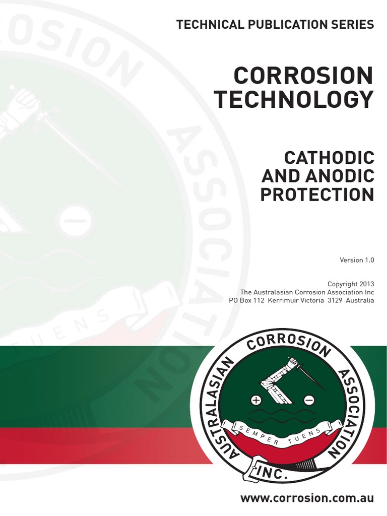 ACA 10 Corrosion Technology Cathodic and Anodic Protection | PDF ...