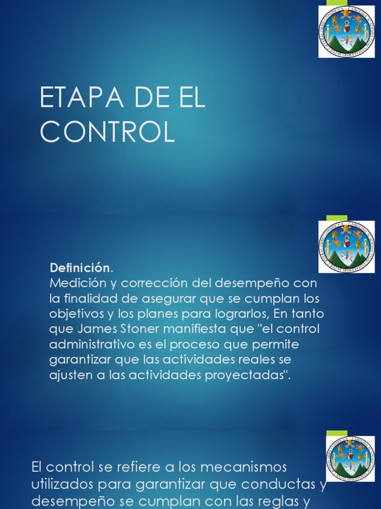 Etapa de Control | PDF | Planificación | Business