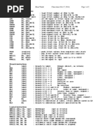 AVR Instructions Set Summary | PDF