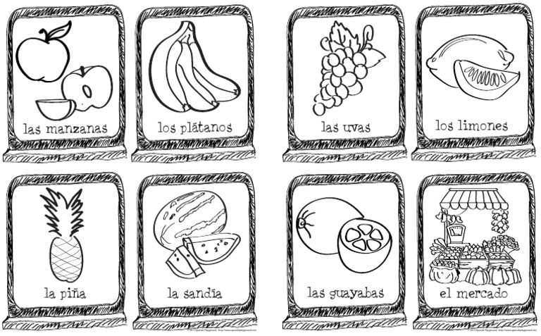 Las Frutas Flipbook Pdf